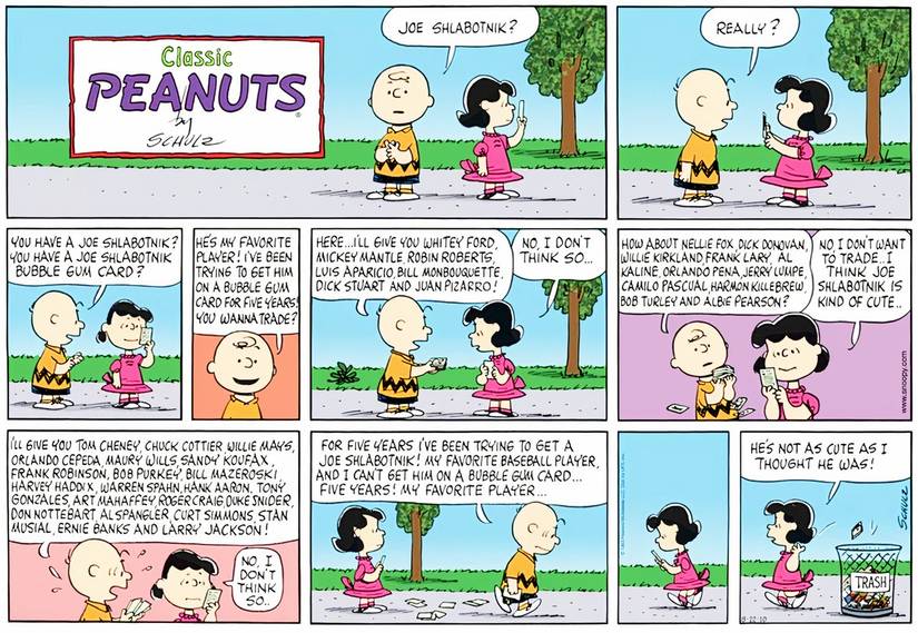 10 Hilarious Peanuts Comics About Charlie Brown's Favorite Baseball ...