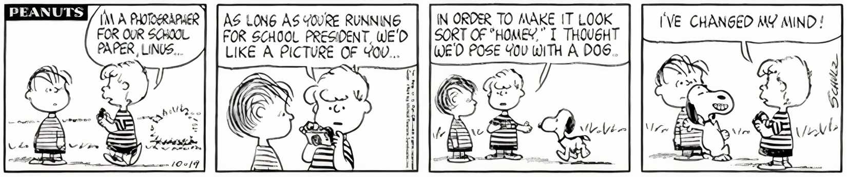 10 Funniest Peanuts Comics That Just Turned 60 (Linus Runs for School ...