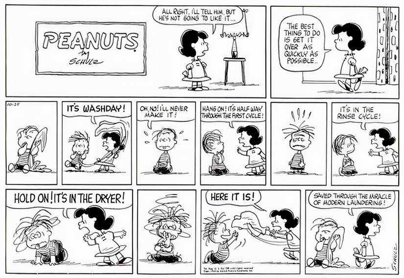10 Funniest Peanuts Comics That Just Turned 60 (Linus Runs for School ...