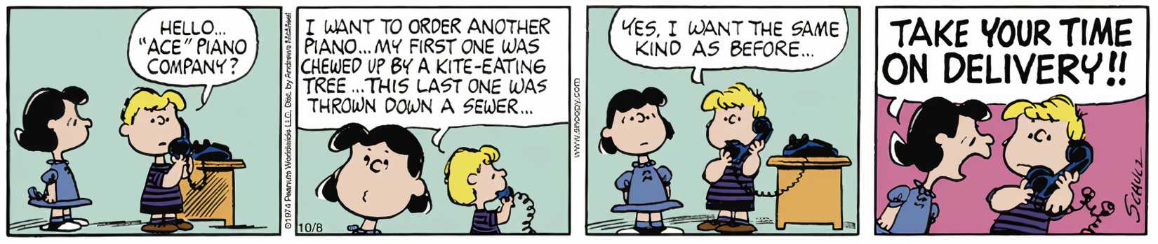 10 Funniest Peanuts Comics That Just Turned 50 (The Complete Saga of ...