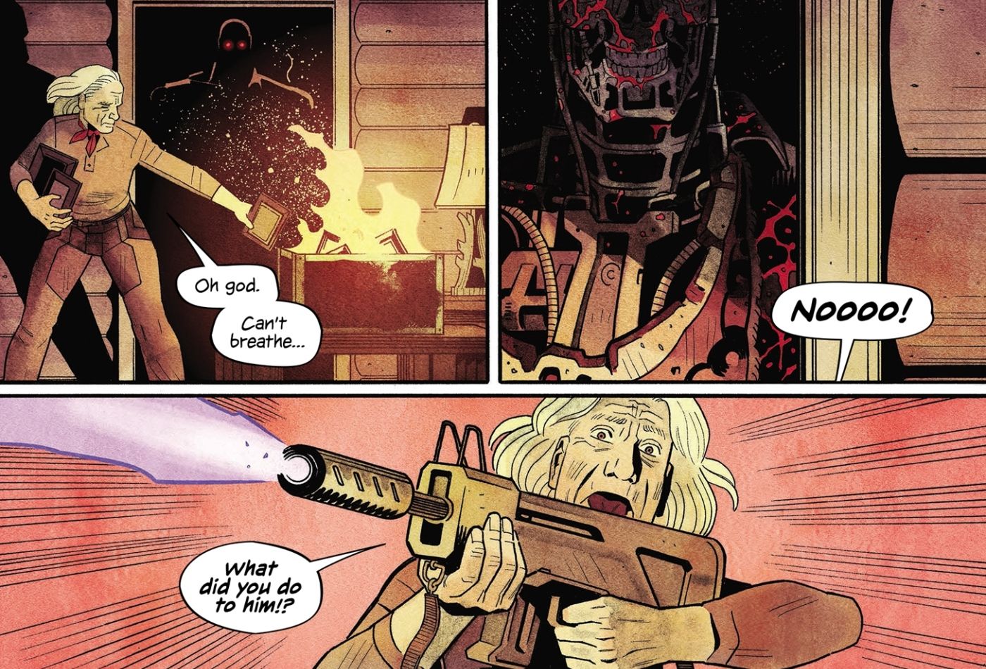 Predator Vs Terminator Comic Aliens Vs Predator Vs The Terminator