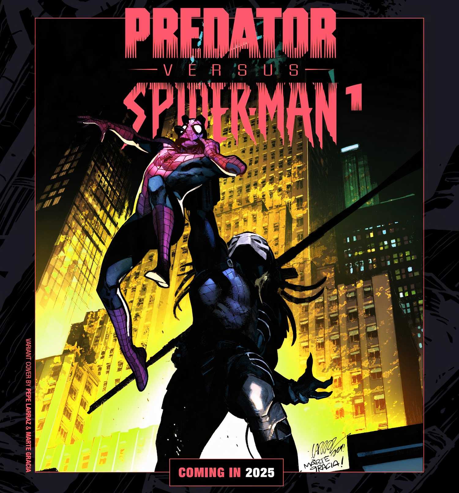 Predator Versus Spider-Man Announced, Marking Marvel's Most Epic ...