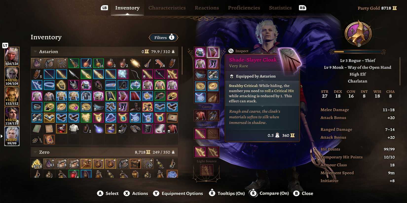 Baldur's Gate 3: 10 Best Armour Pieces For Rogues