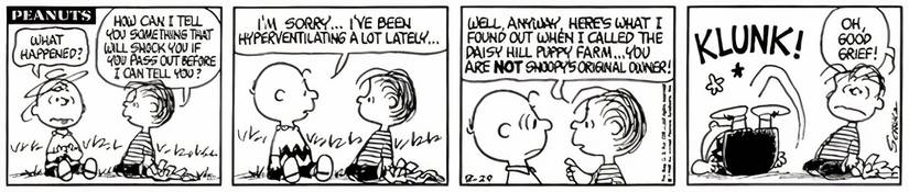 Peanuts Once Revealed That Snoopy Had An Owner Before Charlie Brown (In ...
