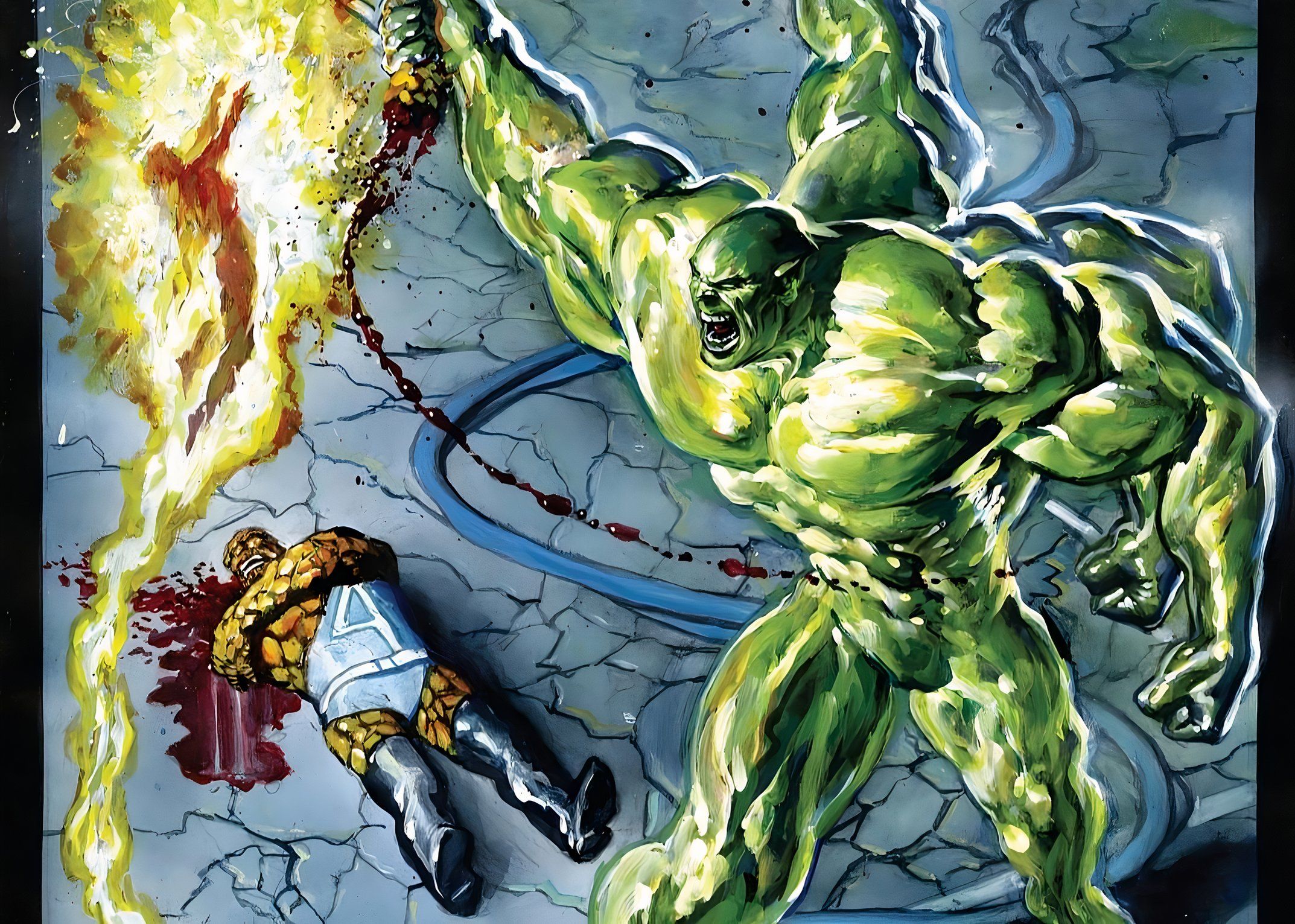 Punisher Uccide Hulk 🔥 January Term: Hulk Vs. Punisher! Yo, Yo, Yo