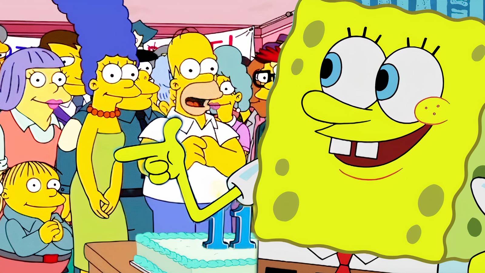 The Simpsons & SpongeBob SquarePants Characters Get Mashed-Up In Fan ...