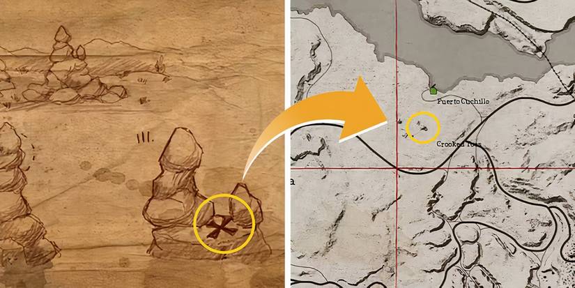 Red Dead Redemption 1 Treasure Map Guide: All 9 Treasures & Where To ...