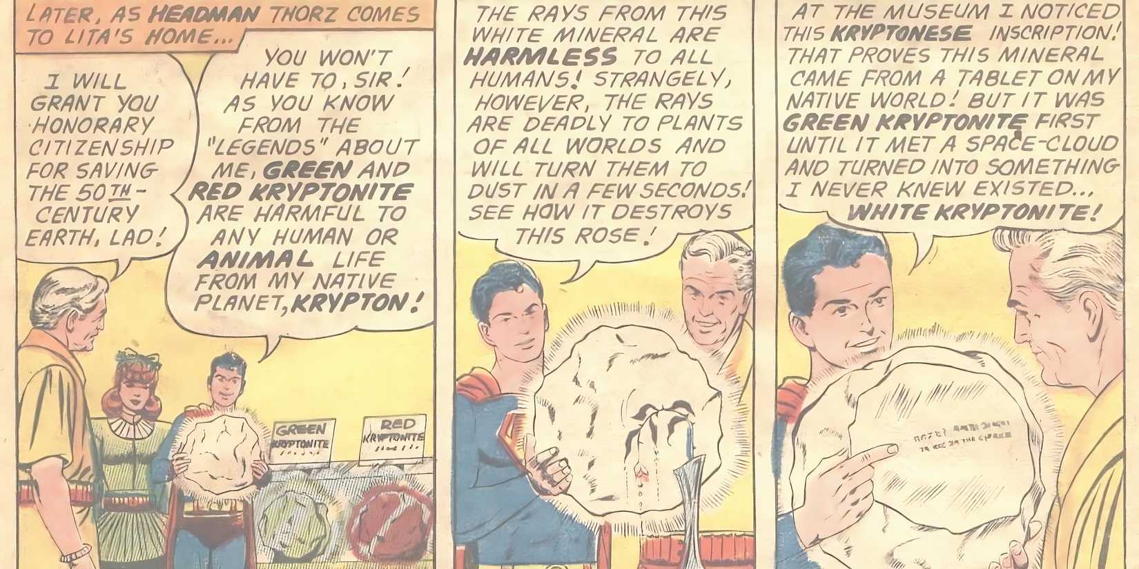 Every Kryptonite Color in Superman History Explained (Along With Their ...