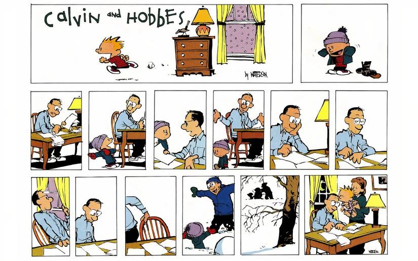 10 Calvin and Hobbes Comics All About the Call of Nature