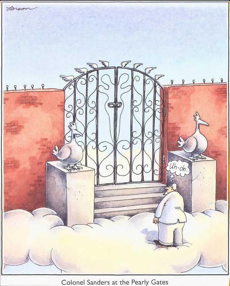 10 Far Side Comics That Will Change How You Think About God and Heaven