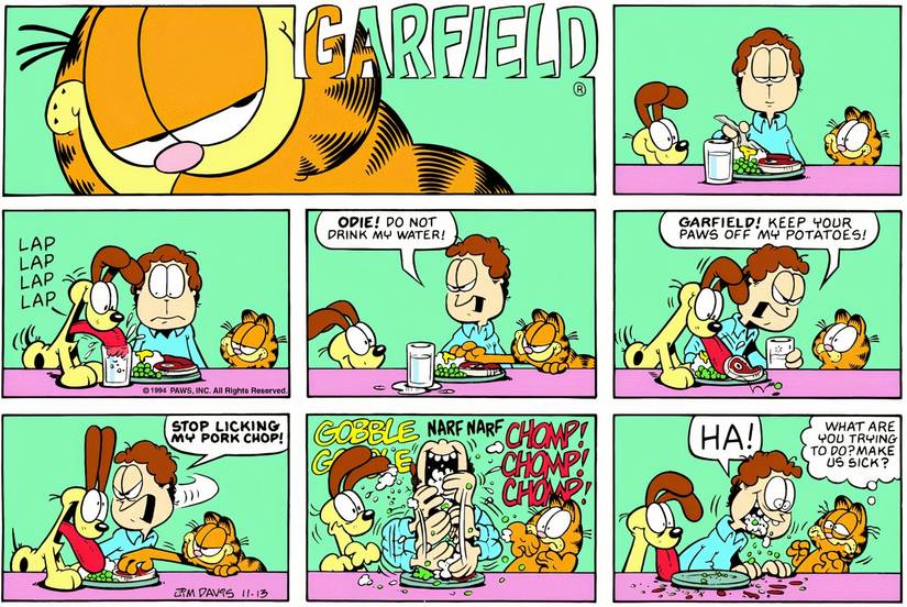 10 Iconic Garfield Comics That Just Turned 30