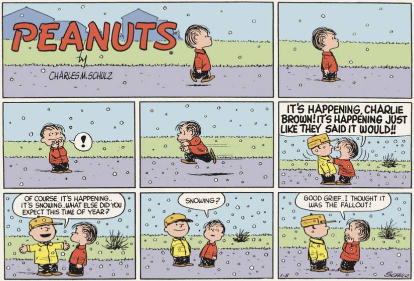 Everybody Loves a Snow Day And These 10 Peanut Comics Prove Why That's So