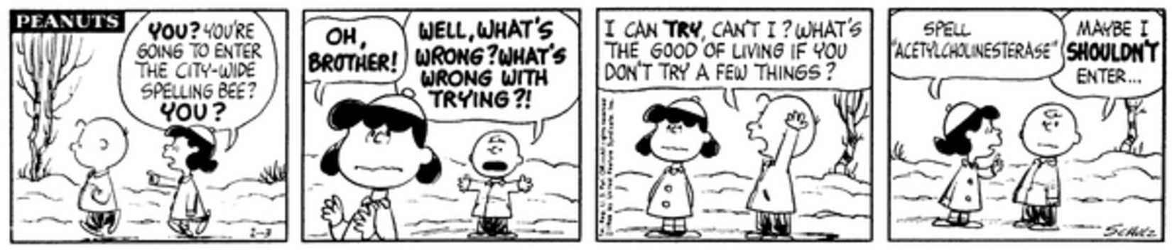 Peanuts: A Complete Rundown of Charlie Brown's Spelling Bee Snafu
