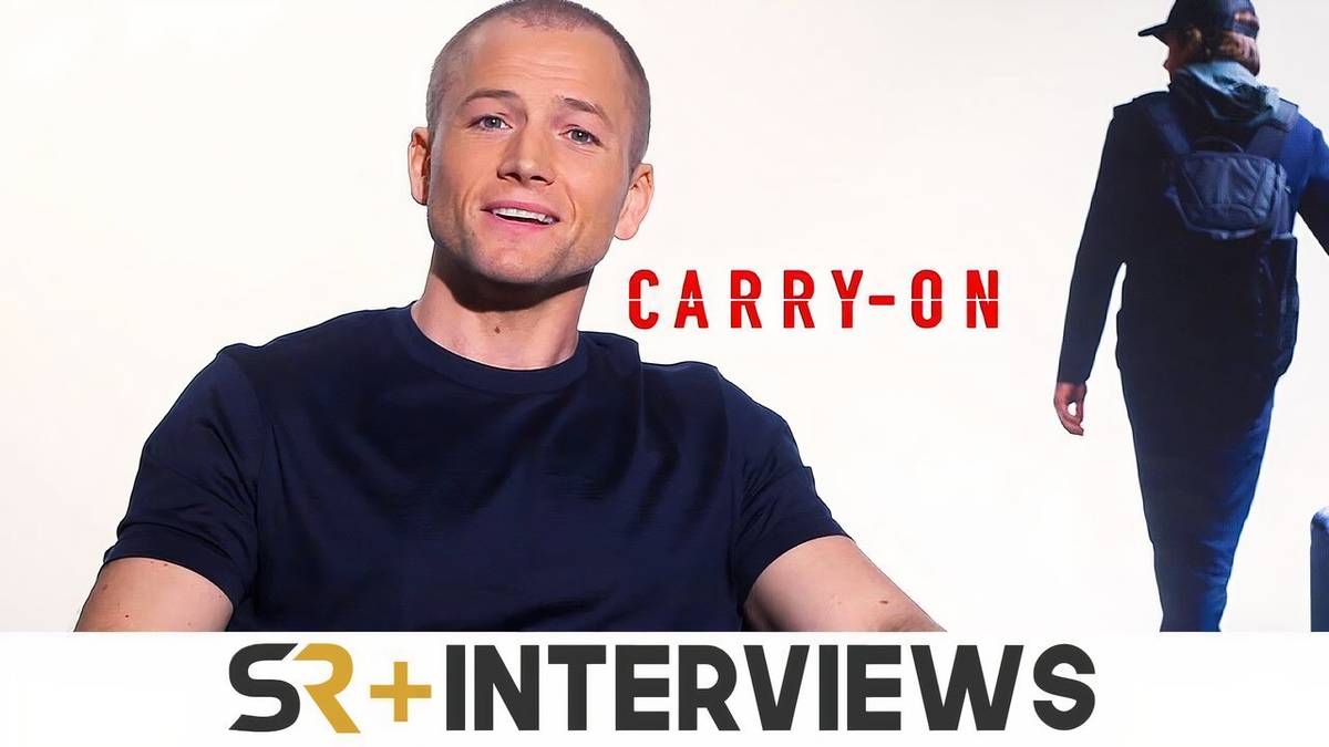 Carry-On's Taron Egerton Discusses Acting Opposite Jason Bateman's ...