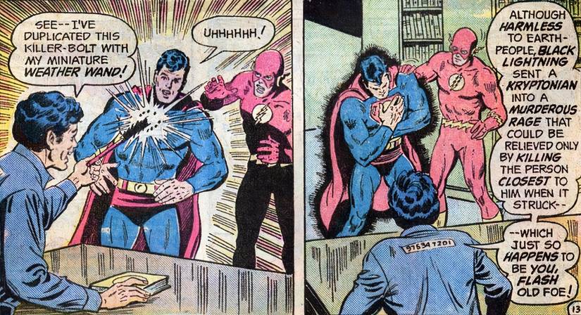 Superman's "Black Lightning" Weakness Makes Kryptonite Look Safe