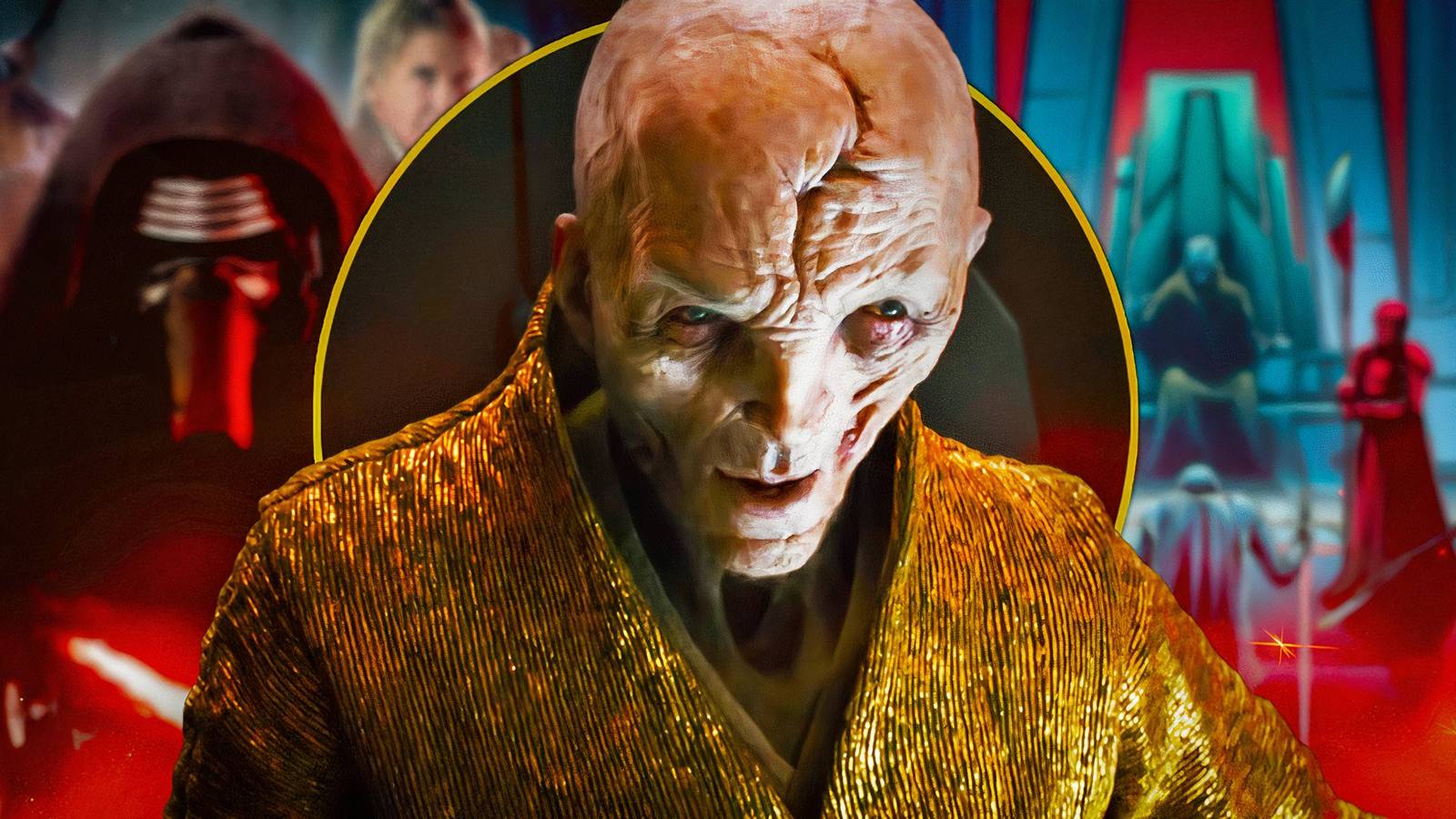 Andy Serkis Reveals How Snoke Evolved From Star Wars: The Force Awakens ...