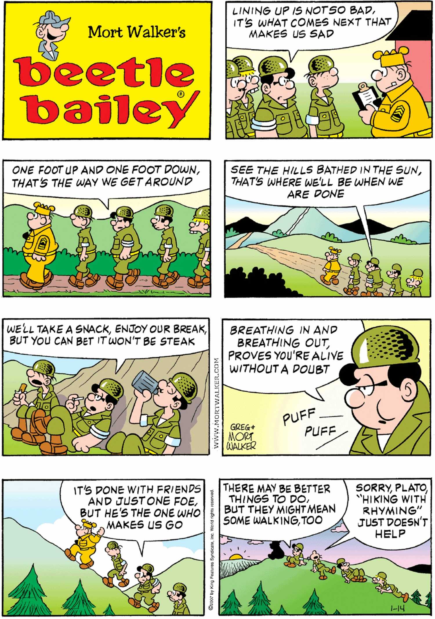 10 Classic Beetle Bailey Comics About Army Life Every Recruit Can ...