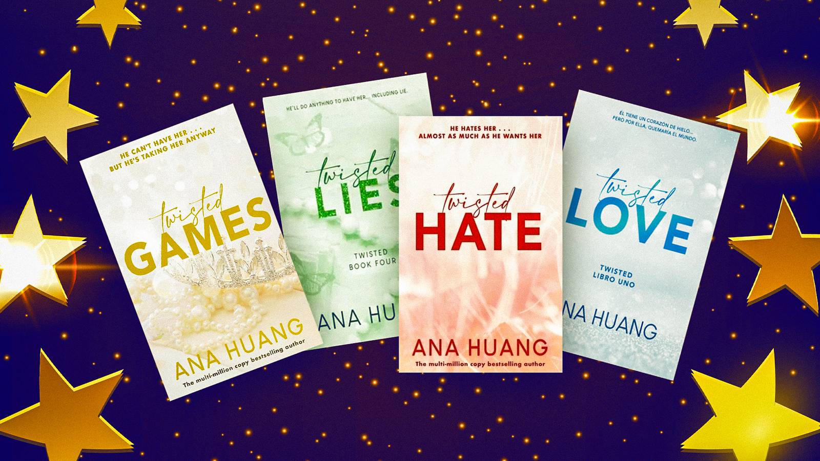 All 4 Books In Ana Huang's Twisted Series, Ranked