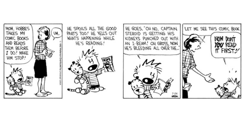 15 Calvin & Hobbes Comics That Bring Santa to Life For the Holidays