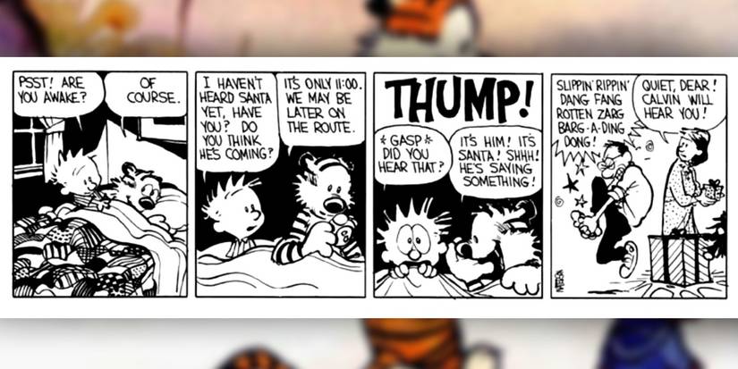 15 Calvin & Hobbes Comics That Bring Santa to Life For the Holidays
