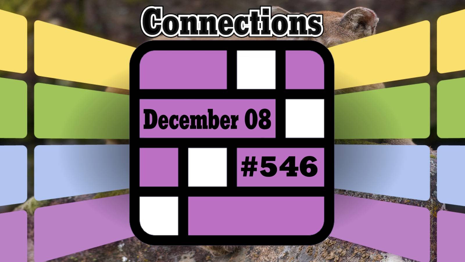 Today's Connections Hints & Answers For December 08, 2024 (Puzzle #546)
