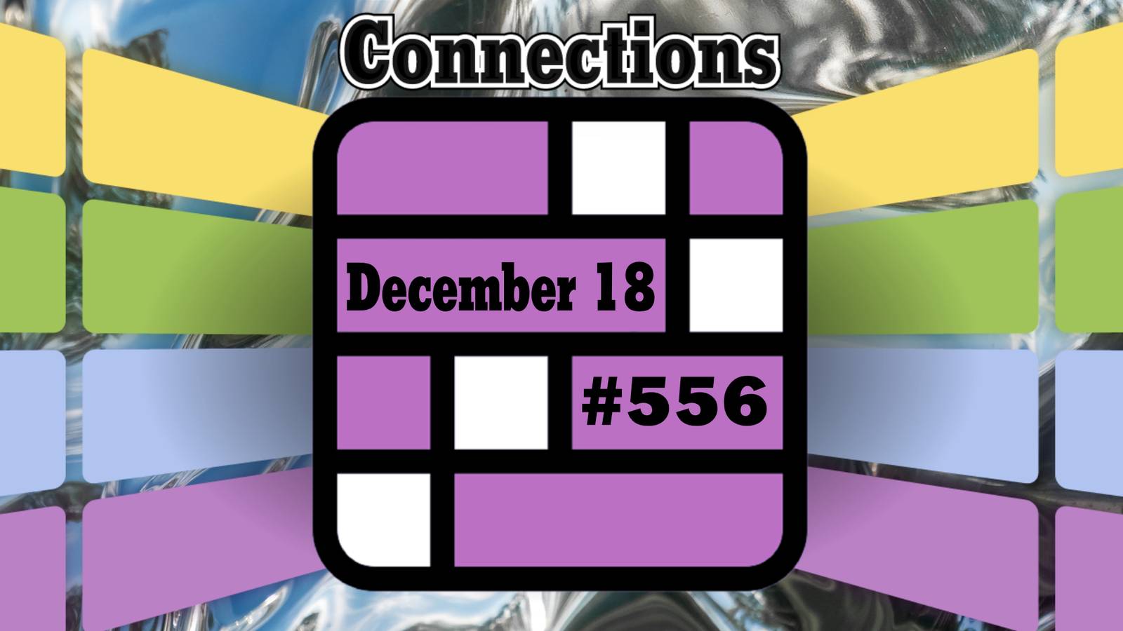 Today's Connections Hints & Answers For December 18, 2024 (Puzzle #556)