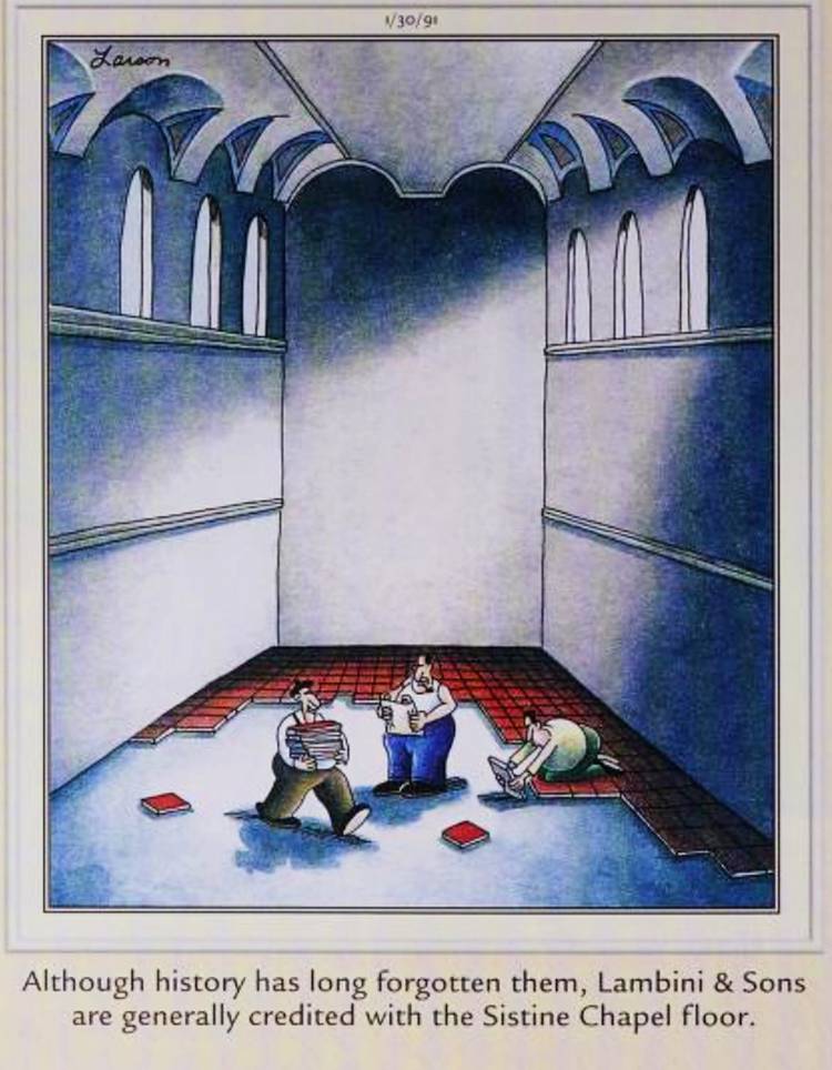 10 Funniest Far Side Comics That Make Fun Of World History