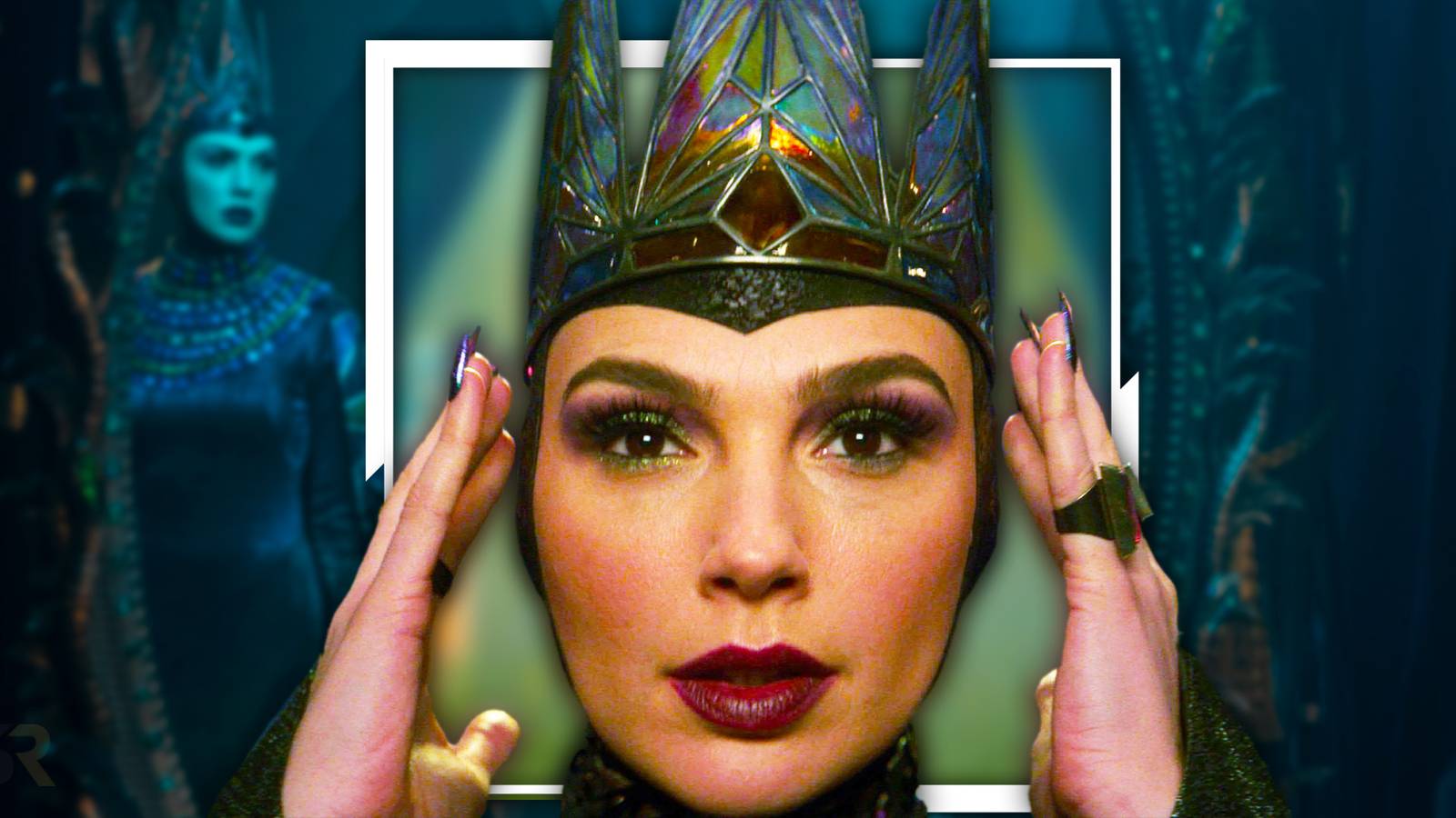 Gal Gadot’s Evil Queen Faces Her Mirror In Ornate New Snow White Live-Action Image