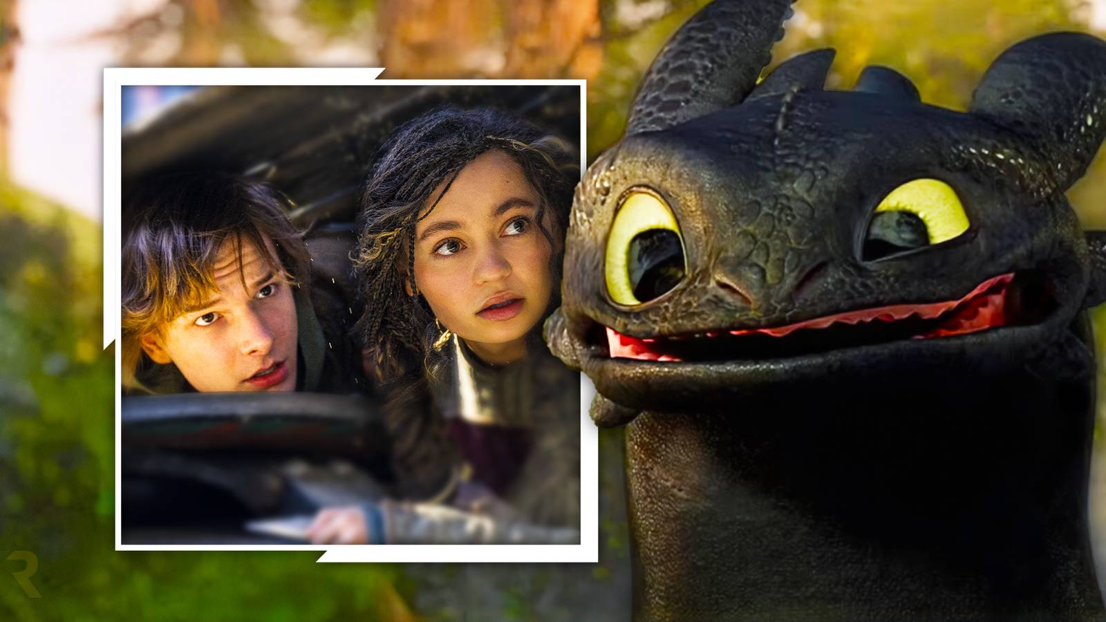 Live-Action Hiccup & Astrid Take Cover In New Image From How To Train ...