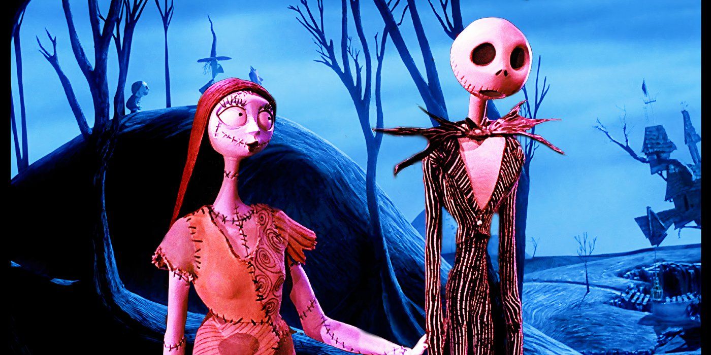 Tim Burton Jack Skellington Skisser The Nightmare Before Christmas