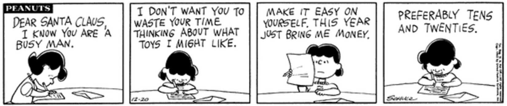 10 Peanuts Comics That Prove Santa Claus' Work Never Gets Any Easier