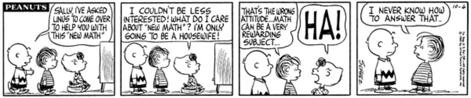 10 Times Peanuts Let Charlie Brown Show Homework Who's Boss
