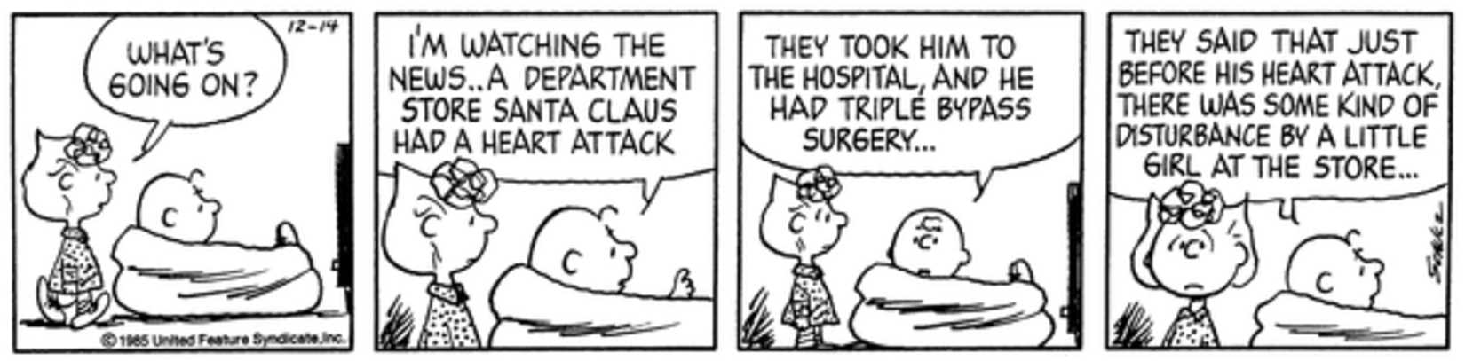10 Peanuts Comics That Prove Santa Claus' Work Never Gets Any Easier