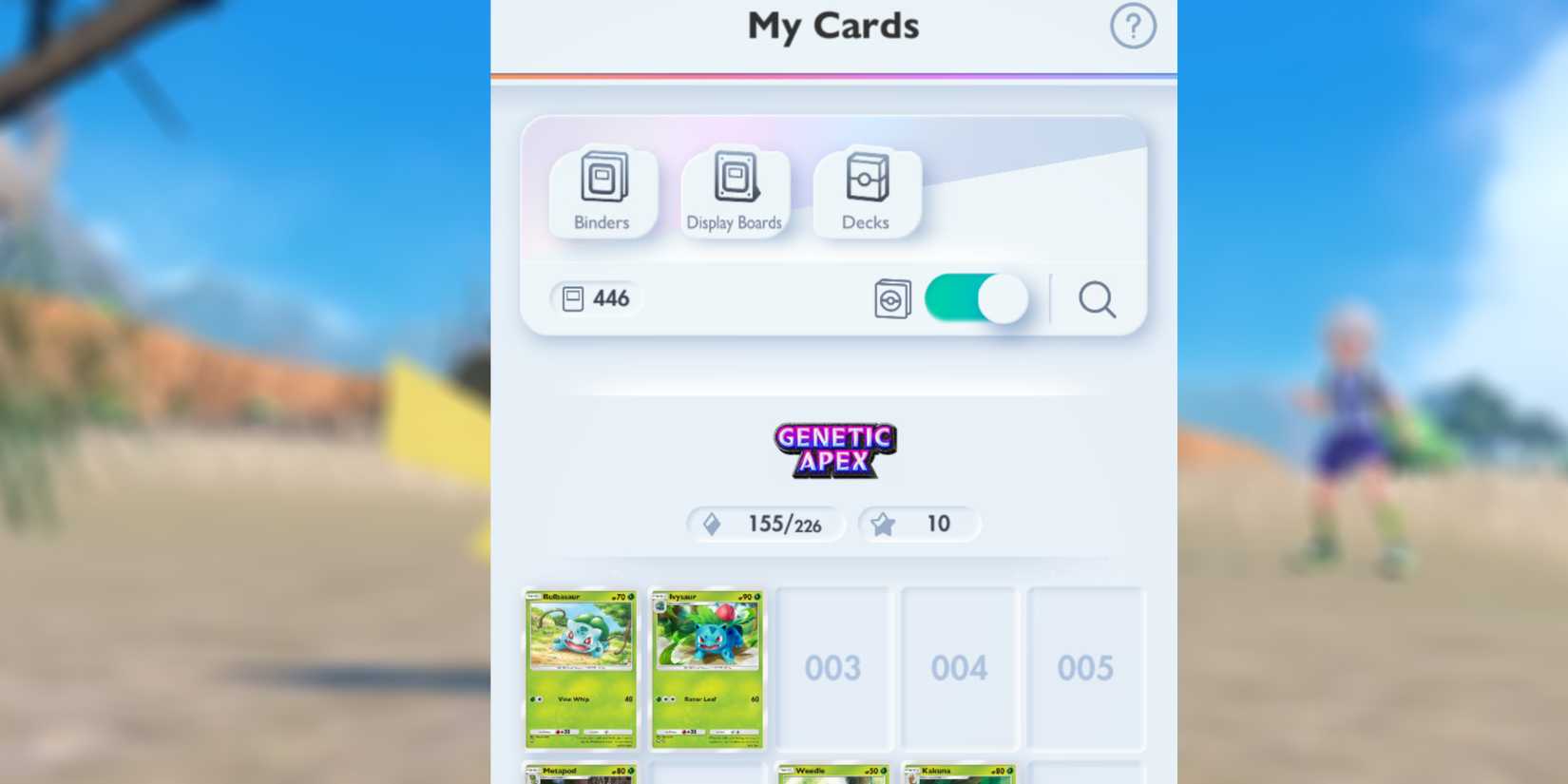 Pokémon Pocket TCG Needs A Way To Make Use Of Extra Cards