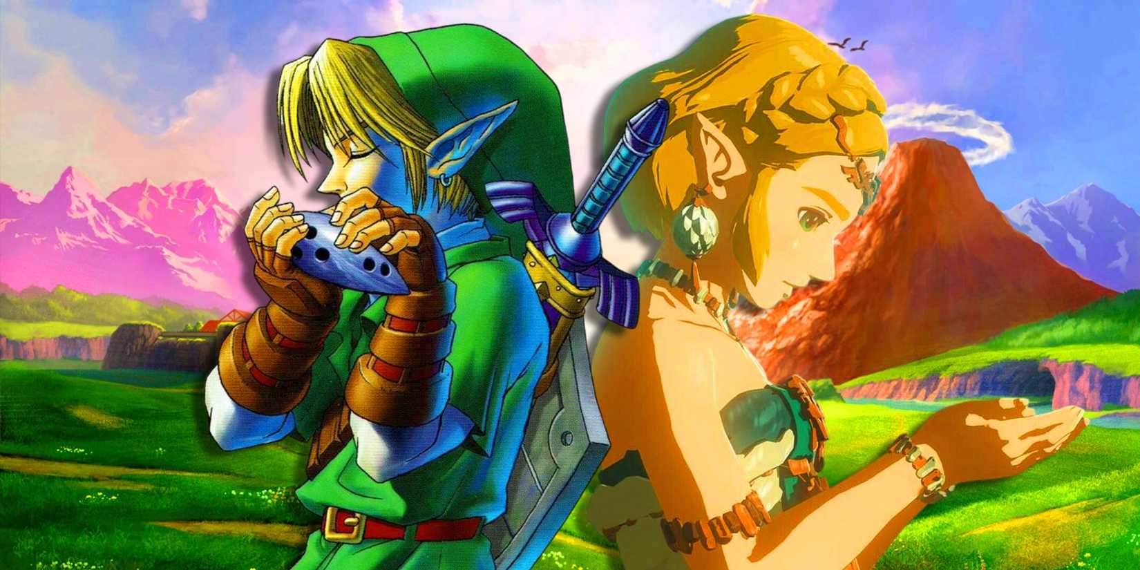 Are Link and Zelda a Couple? Long Ago, the Legend of Zelda Gave Us a ...