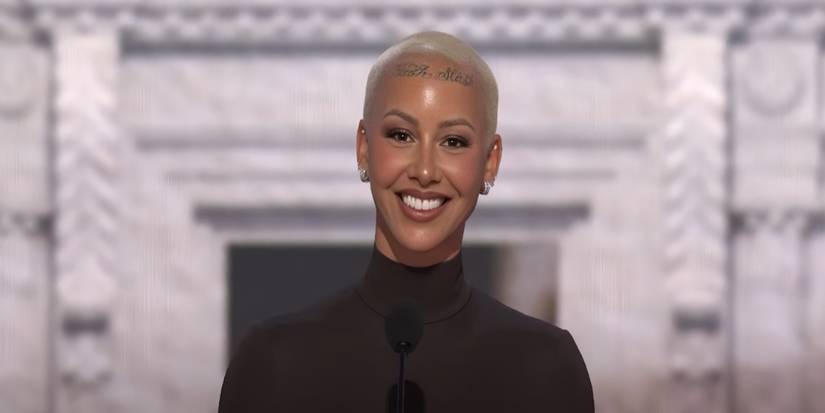 What Does Amber Rose's Forehead Tattoo Say? Why She Got It & Its ...