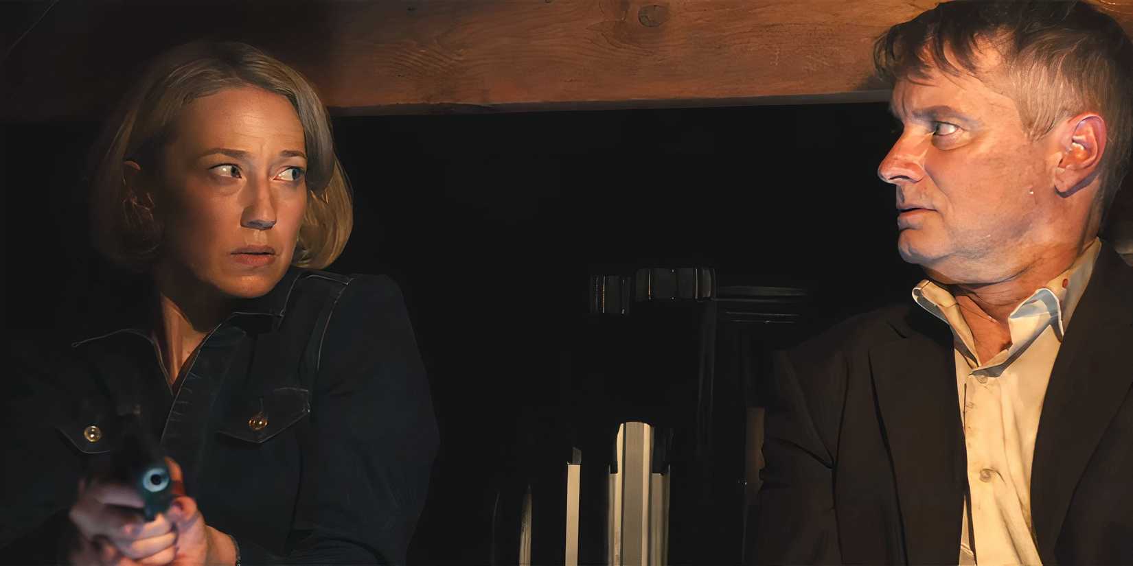 Lake George's Carrie Coon & Shea Whigham On Noir Buddy Comedy, Playing ...