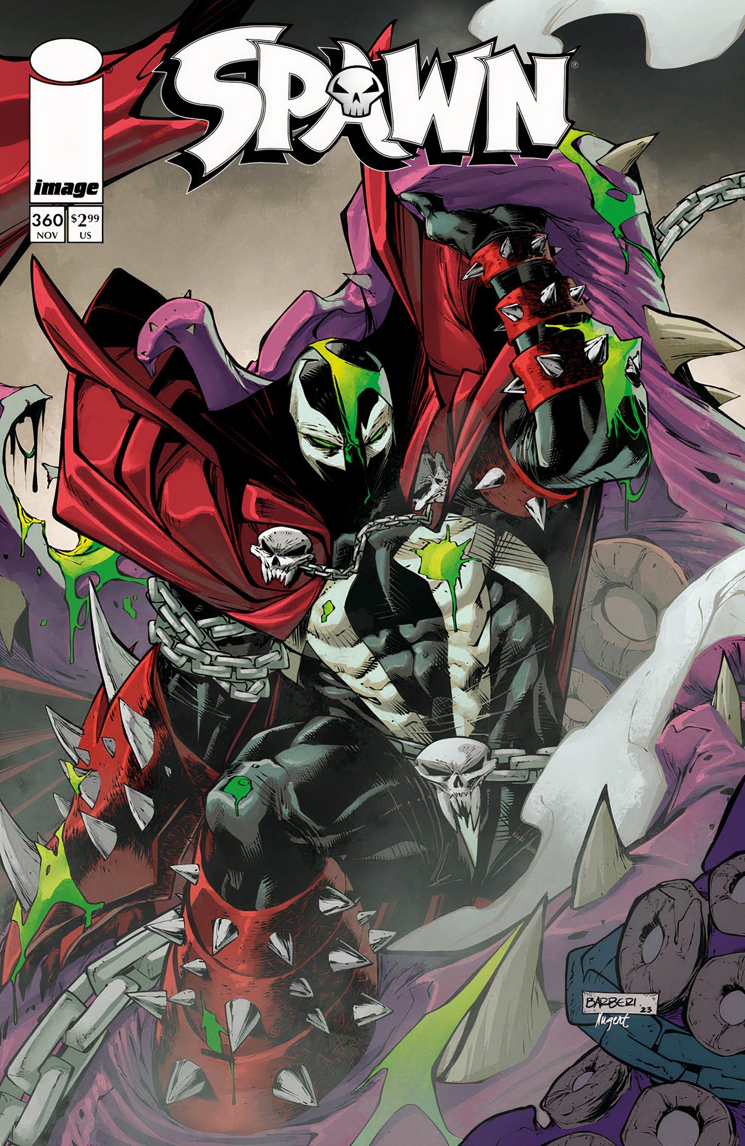 Spawn Heroes Comics Monster