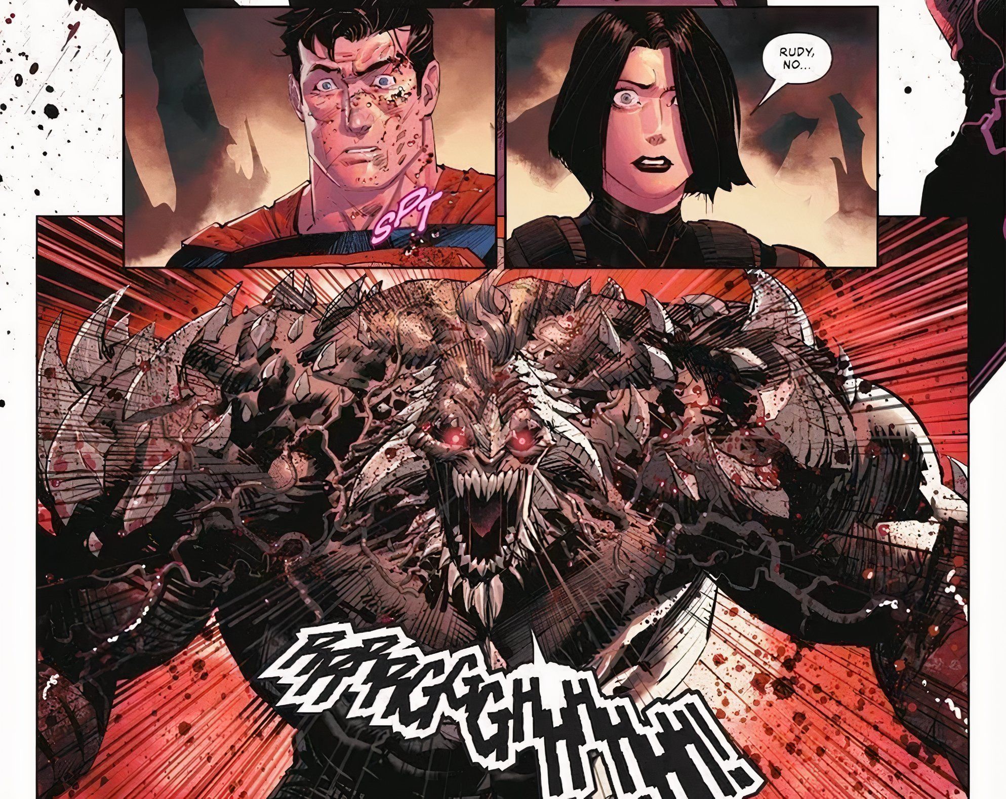 Red Son Doomsday Superman Goes Red Level And Teams Up With Doomsday!