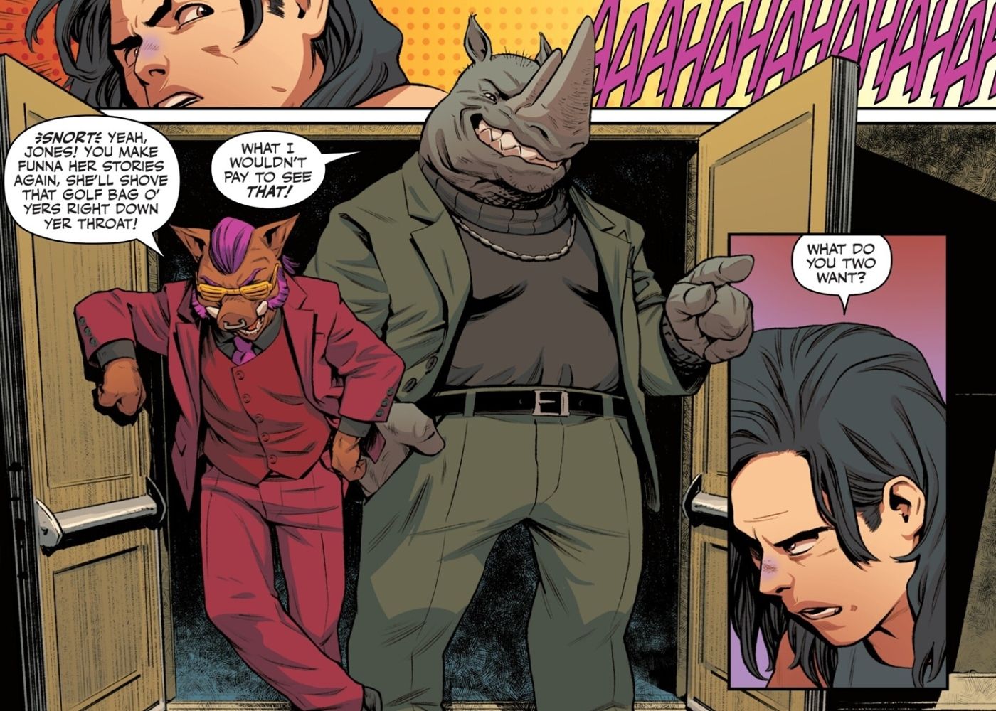 Human Bebop Teenage Mutant Ninja Turtles 1990 S