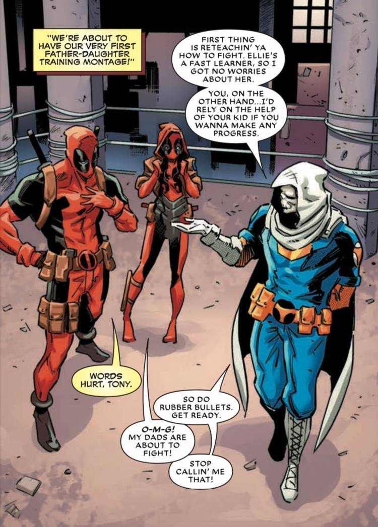 Wait, Deadpool Is Really Raising His Daughter With Who??