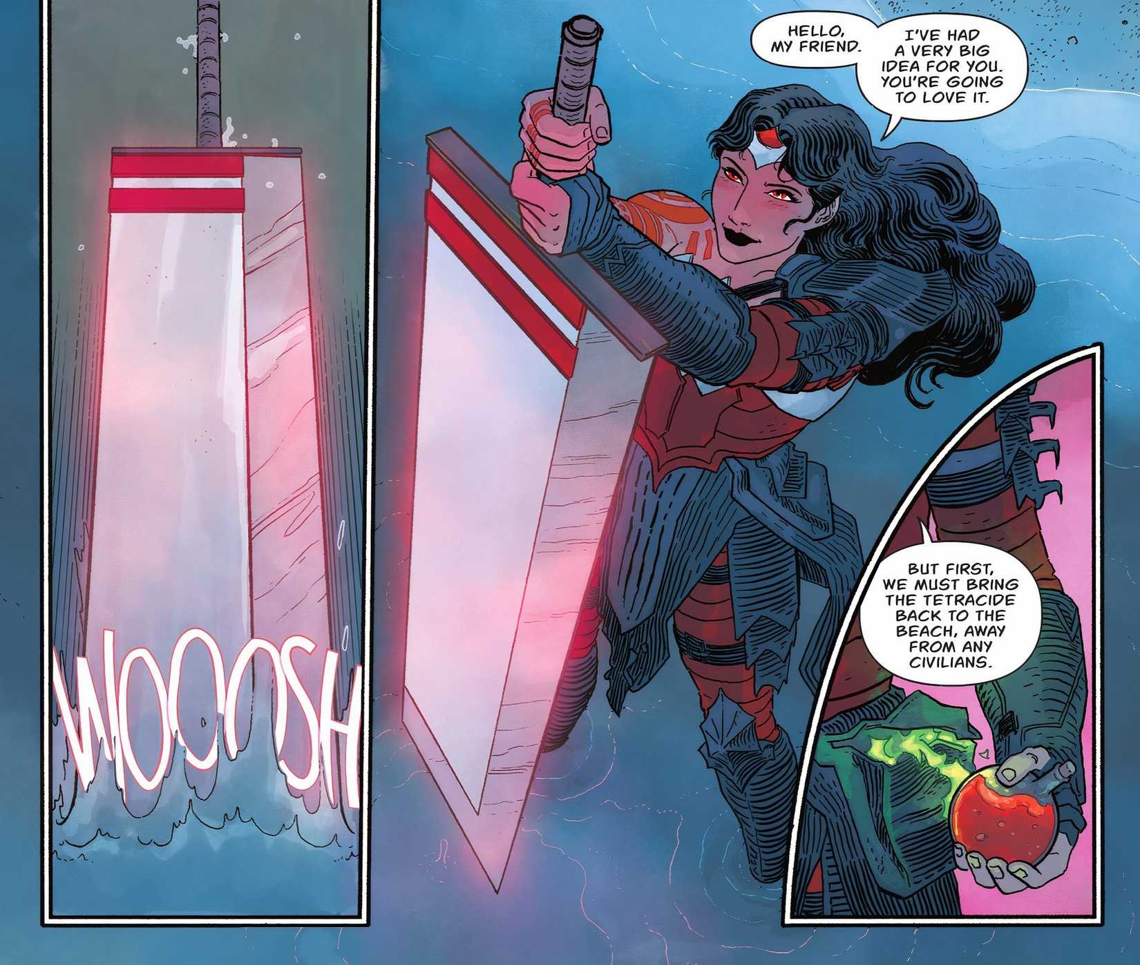 Absolute Wonder Woman Really Just Debuted DC's Coolest Weapon in History