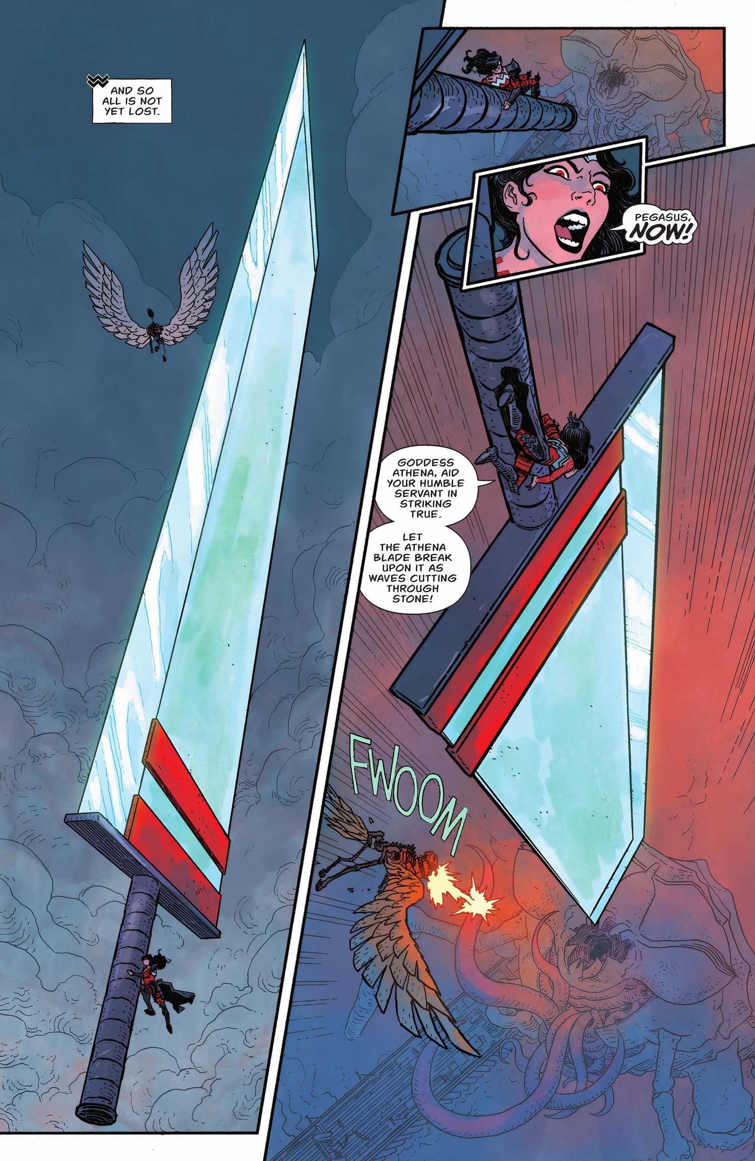 Absolute Wonder Woman Really Just Debuted DC's Coolest Weapon in History