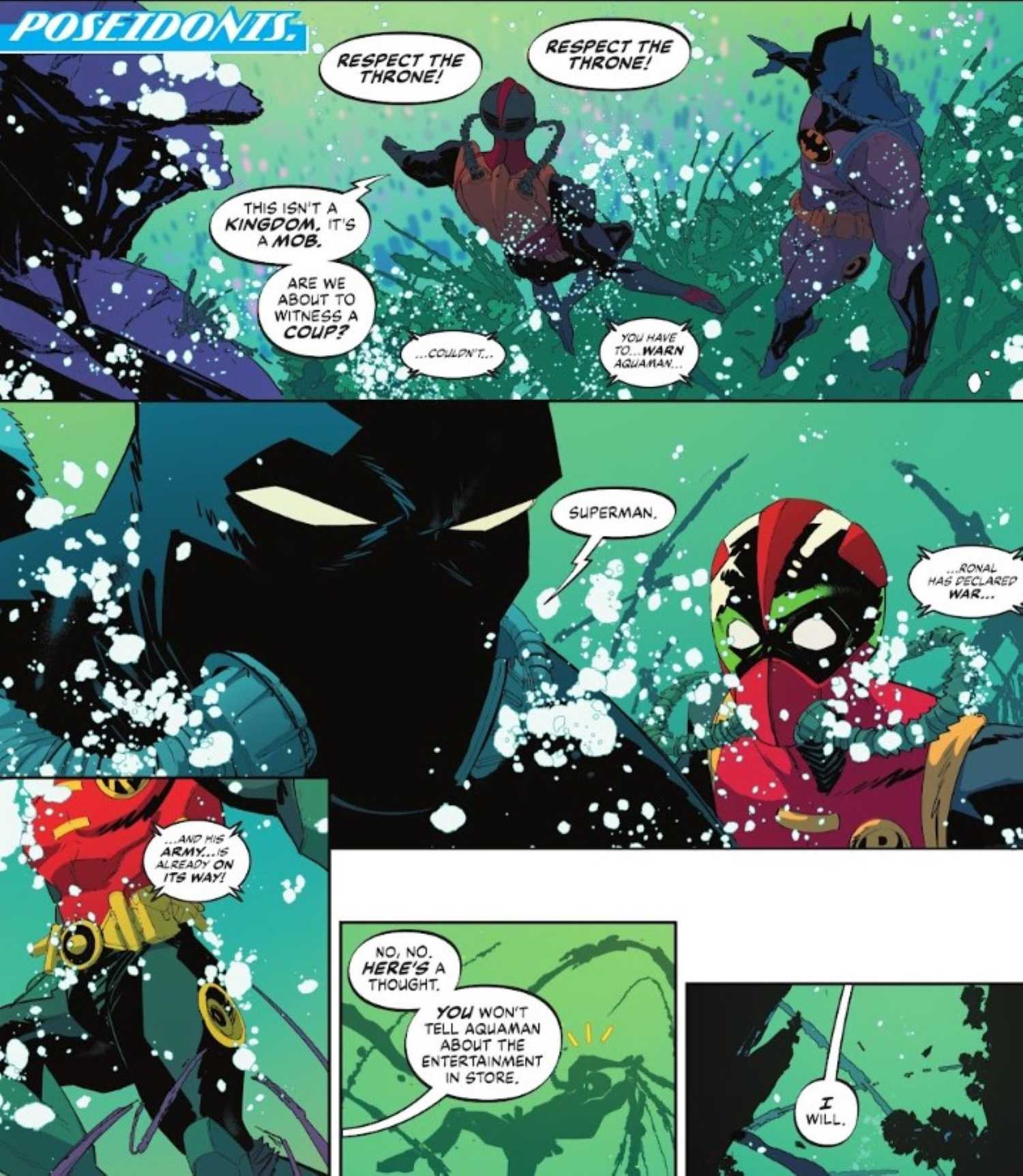 Batman Unlocks a New Costume With Robin, Giving the Duo New Hydro Suits