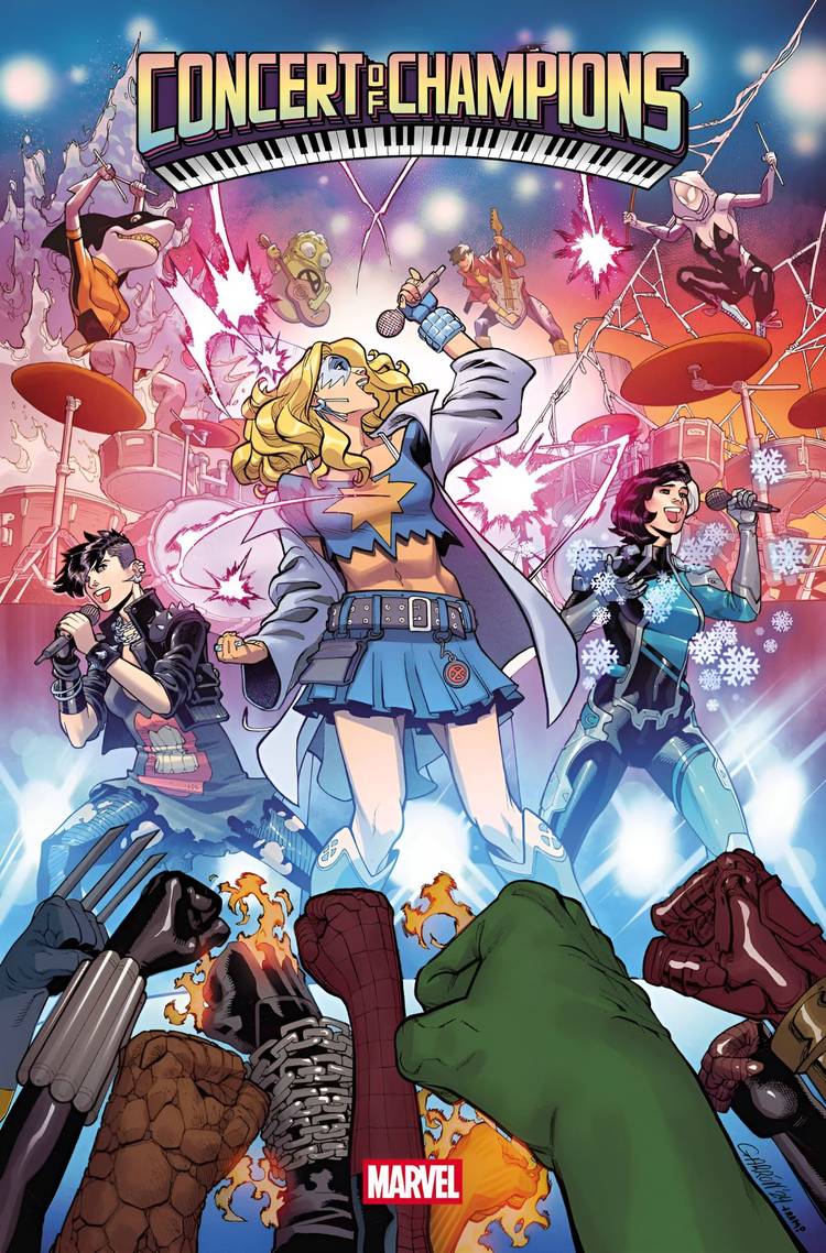 Marvel Reveals Concert of Champions, Bringing Together Dazzler and K-Pop
