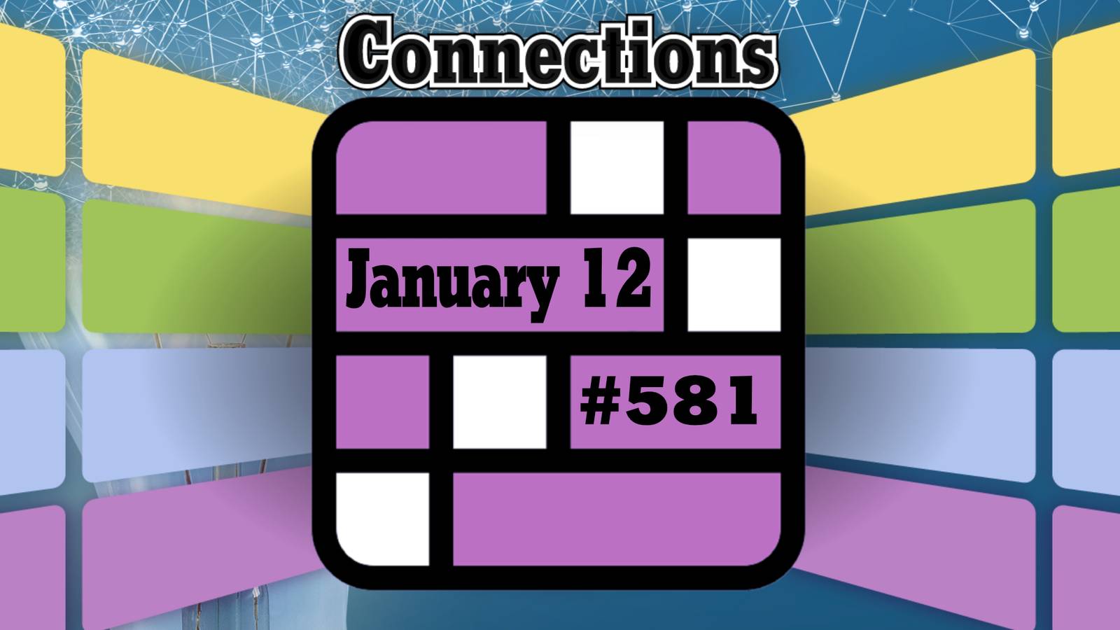 Today's Connections Hints & Answers For January 12, 2025 (Puzzle #581)