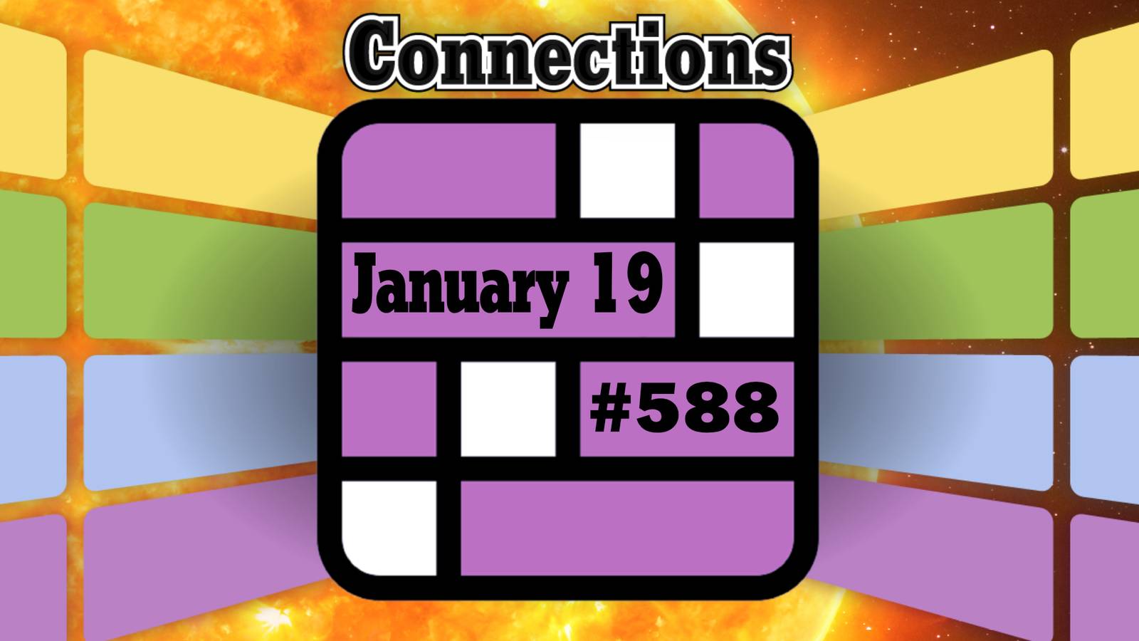Today's Connections Hints & Answers For January 19, 2025 (Puzzle #588)