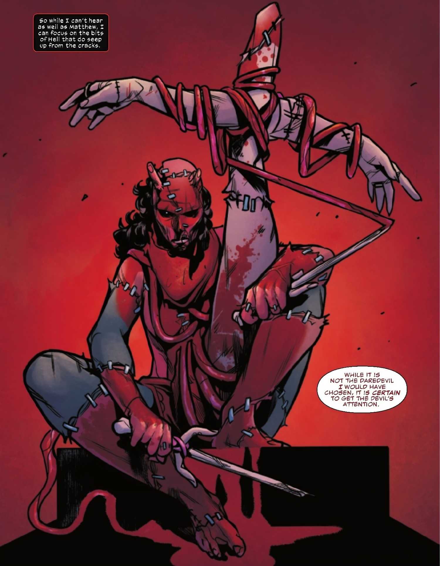 Elektra's Daredevil Debuts a Nightmare-Fuel Version of Matt Murdock's ...
