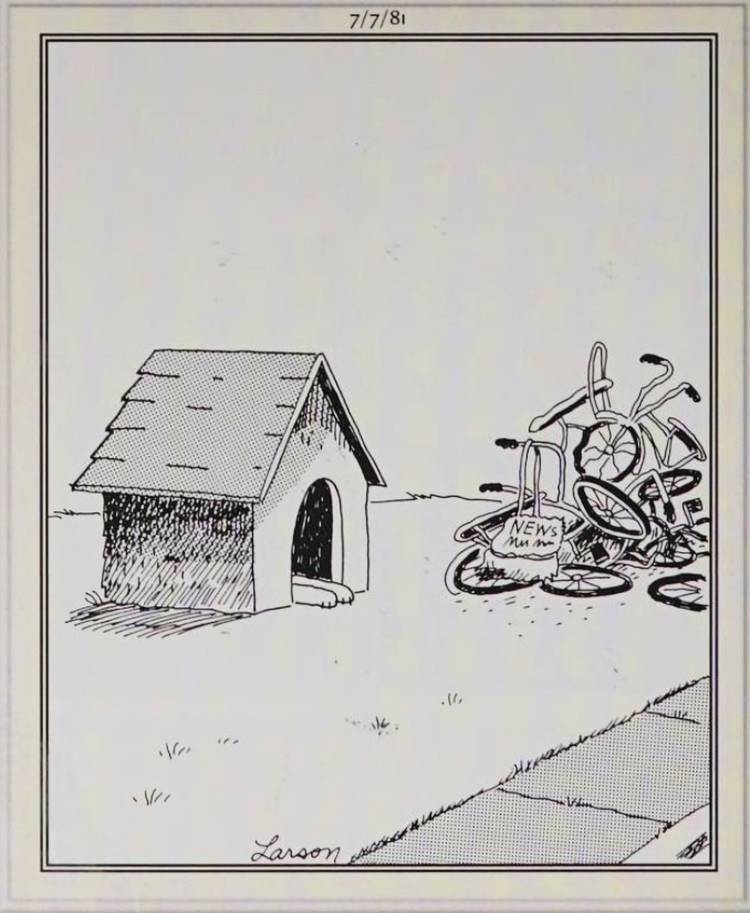 12 Far Side Comics From 1981 That Make You Go "My God!" When You Read Them