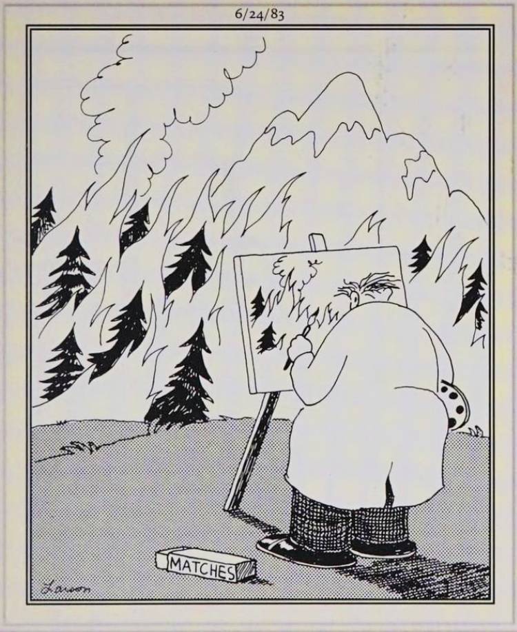 10 Hilarious Far Side Comics From 1983 That Helped Make Gary Larson Famous